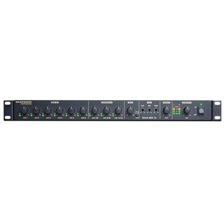 Marantz Rack Mix 12 Slim 12 Channel Line Mixer with Priority - Adorama