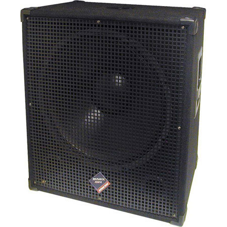 Nady ProPower Series PSW18, 600 Watt, 18" Subwoofer Speaker with 2 ...