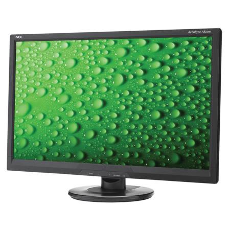NEC AS242W 24" Full HD Widescreen Desktop LED Monitor, Black - Adorama