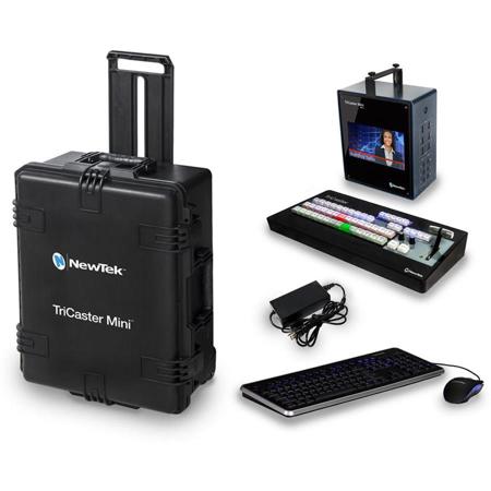 NewTek TriCaster Mini HD-4sdi Bundle with Control Surface and Travel Case