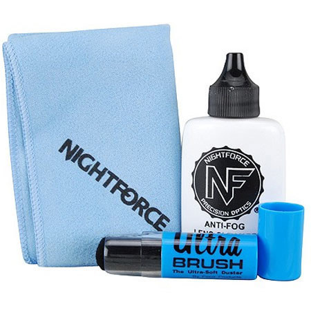 Nightforce Optics Optical Cleaning Kit with Liquid and Polishing Cloth
