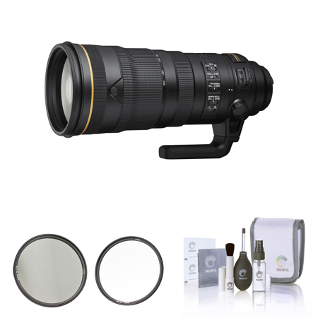 Nikon 120-300mm f/2.8E FL ED SR AF-S NIKKOR VR Lens w/112mm CPL+Clear ...
