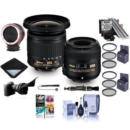 Nikon Landscape and Macro Two Lens Kit (AFP DX 10-20/4.5-5.6G VR ...