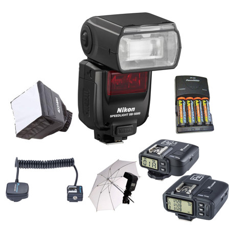 Nikon SB-5000 AF Speedlight With Pro Accessory Bundle