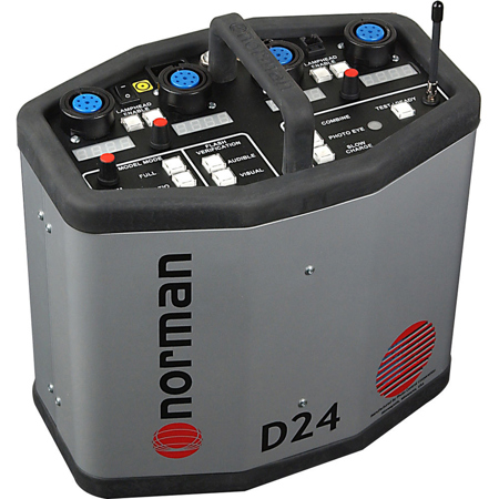 Norman D24R 2400ws Power Supply, Built-in PocketWizard - Adorama