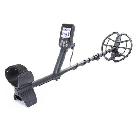 Nokta Simplex Plus Waterproof Metal Detector, 11" DD Search Coil, 12kHz VLF Freq