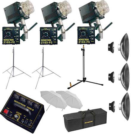 Novatron NSV4003FC Fan Cooled Convertable 3 Head Photo - Adorama