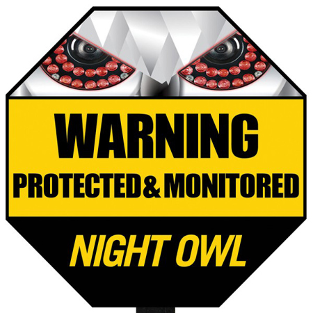 Night Owl Reflective Outdoor Yard Stake Sign - Adorama