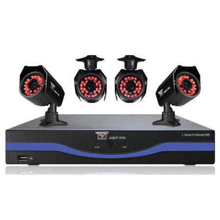 Night Owl 8-Channel 960H DVR Security System with 500GB HDD, Includes ...