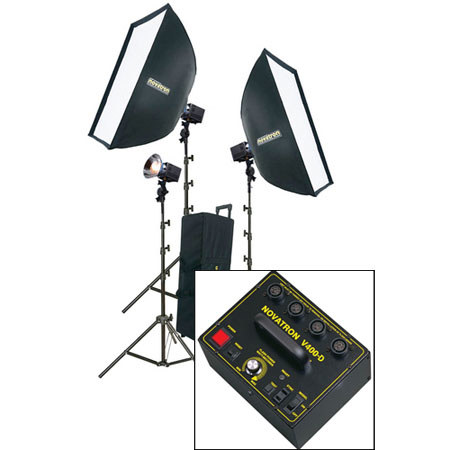 Novatron V400-D Complete Kit with Case and 2 Boxes - Adorama