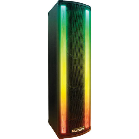 Numark Lightwave DJ Loudspeaker with Built-in Beat Synchronized Light Show