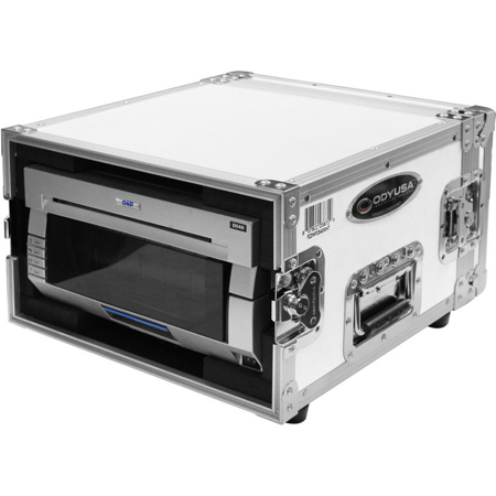 Odyssey Innovative Designs Case for DNP DS40/DS80 Printer, White On Chrome