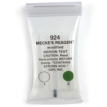ODV NarcoPouch Mecke's Modified Reagent, Test for Heroin, 10 Pack