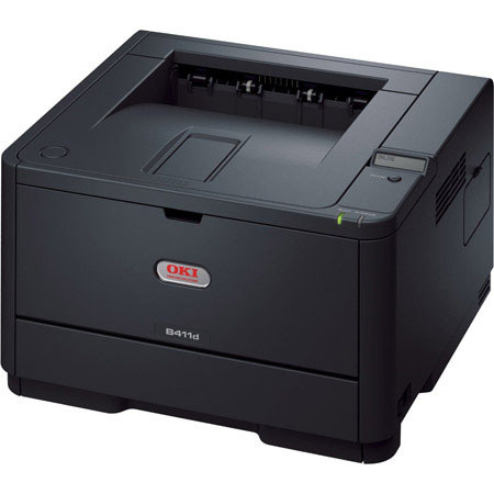 OKI Data B411d Digital Mono Laser Printer, 35 ppm Speed, 2400x600 dpi, 251 Sheet Input Tray ...