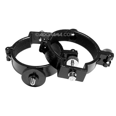 Orion 76mm Diameter Cast Aluminum Telescope Tube Rings - Adorama