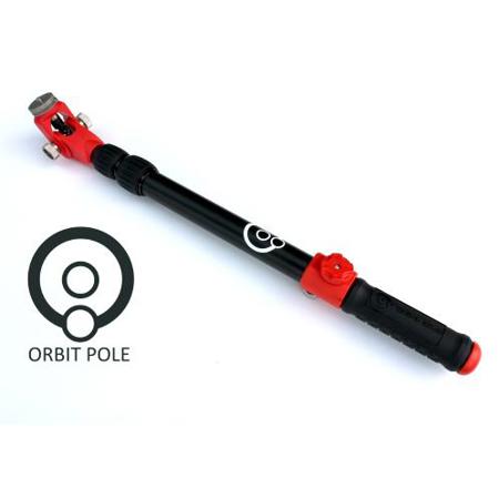Orbit Pole Aluminum Cinema Stick, Red - Adorama