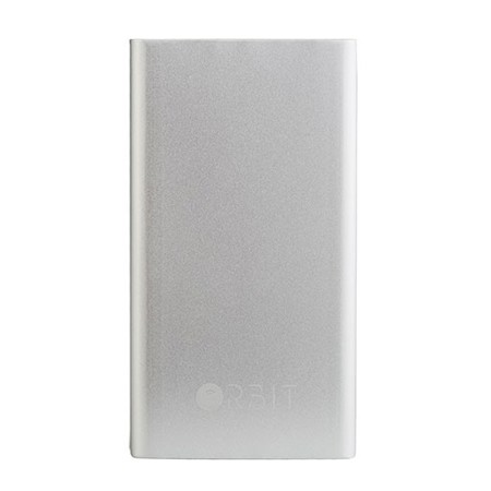 Orbit Powerbank Charger and Bluetooth Tracker, Silver - Adorama