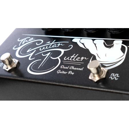 Orange Guitar Butler Dual Channel Guitar Preamp Pedal, Black GUITAR-BUTLER