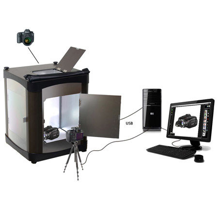 Ortery Photosimile 200 Computer-Controlled Product Photo Lighting Kit