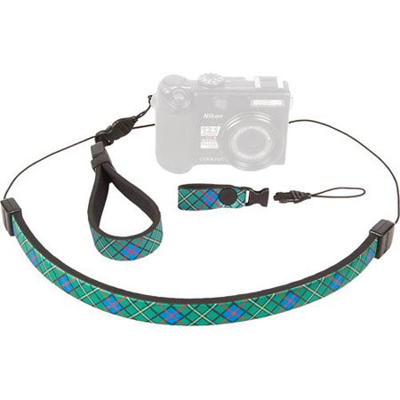 Op/Tech 3400211 Compact Strap Trio for Cameras Green - Adorama