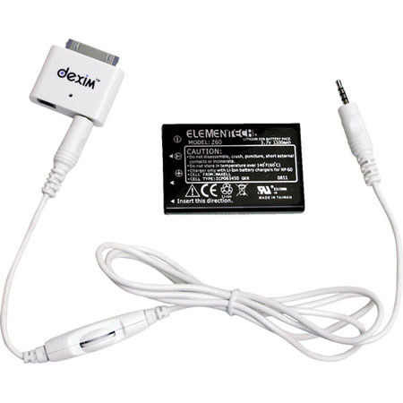 Optoma iPod Connection Kit and Battery for Pico Pocket Projector
