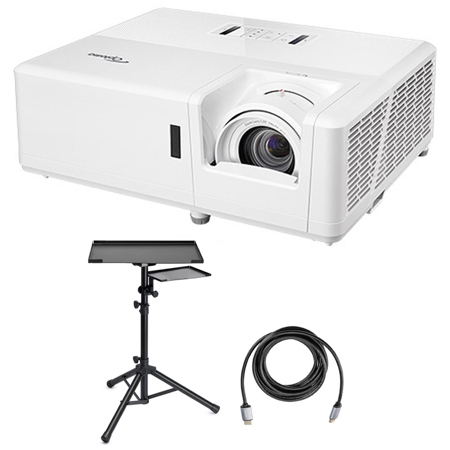 Optoma ZW400 WXGA DuraCore IP6X Laser DLP Projector, 4000 Lumens w ...