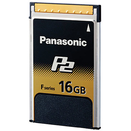 Panasonic F Series 16GB P2 Card, 1.2 Gbps Transfer Rate - Adorama