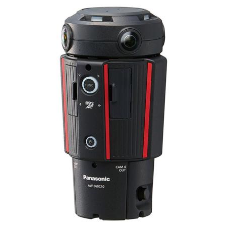 Panasonic AW-360C10 360-Degree 4K 4-Channel Live Event Streaming Camera