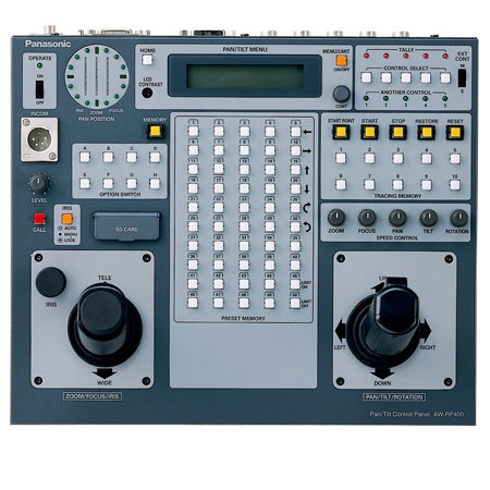 Panasonic AW-RP400 High Performance Pan-Tilt Controller - Adorama