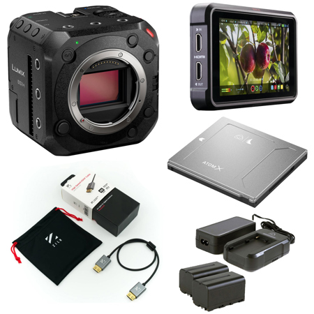 Lumix BS1H Mirrorless Live & Cinema Camera with Recording Kit