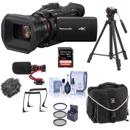 Panasonic HC-X1500 4K Pro Camcorder with 24x Optical Zoom with ...