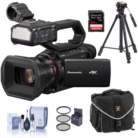 Panasonic HC-X2000 4K Pro Camcorder with Handle Unit with Free ...