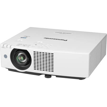 Panasonic PT-VMW50U 3LCD WXGA Portable Laser Projector, 5000 Lumens, White