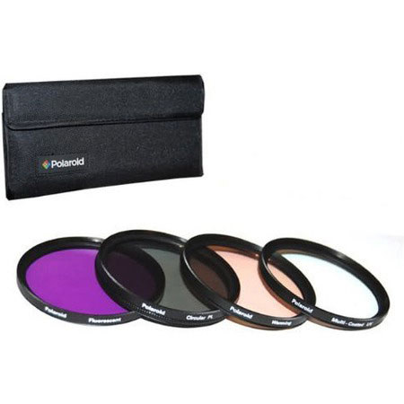 Polaroid 4 Piece 58mm Filter Kit - Adorama