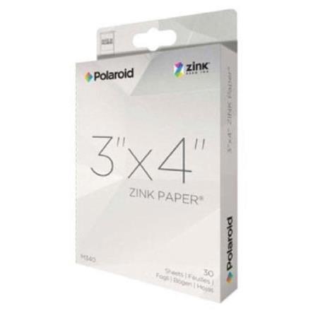 Polaroid M340 ZINK Zero Ink Paper 3x4" for Z340 Camera and GL10 Printer ...