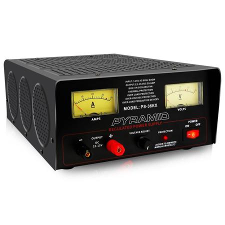 Pyramid PS36KX 35 Amp AC to DC Converter Power Supply with Built-in ...
