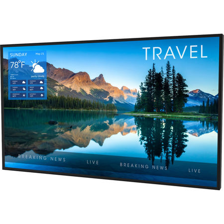 Peerless 55" 16:9 Full HD Xtreme High Bright Outdoor IPS LCD Display, Black