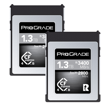 Prograde Digital Cobalt Series 1.3TB CFexpress Type-B 4.0 Memory Card ...