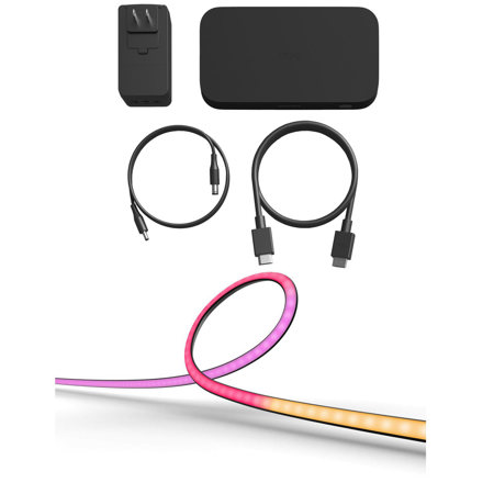 Philips Hue Play HDMI Sync Box, Black with Hue 75" Play Gradient Lightstrip