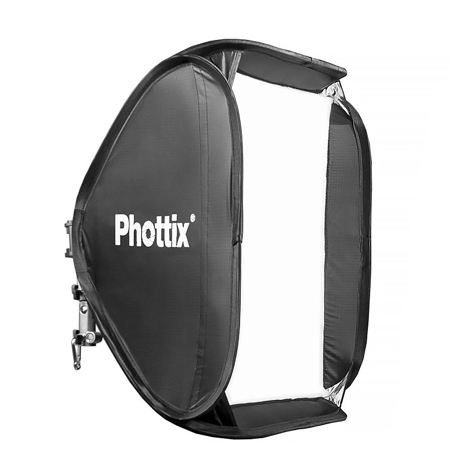 Phottix 16x16" Transfolder Softbox with Cerberus Flash Mount - Adorama