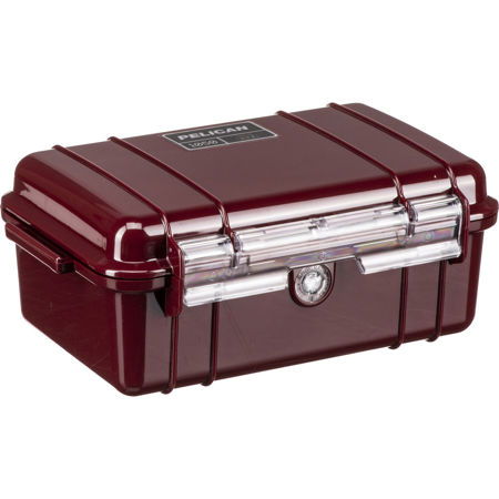 Pelican 1050 Watertight Hard Micro Case with Rubber Liner, Oxblood 1050 ...