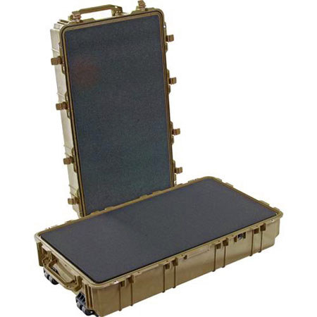 Pelican 1780 Long Gun 42" Firearms Waterproof Case, w/Foam Insert, Tan