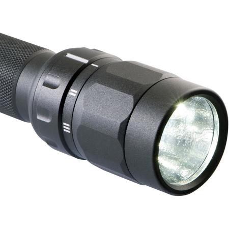Pelican 2370 3-in-1 LED Flashlight, White/Green/Red Light, 106 Lumens ...