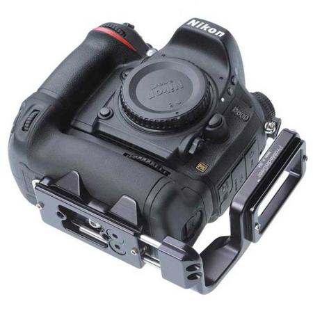 ProMediaGear L-Bracket for Nikon D600, D610 Cameras with MB-D14 Grip