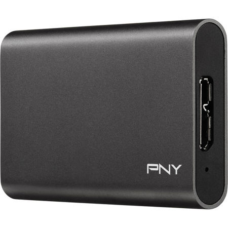 PNY Technologies CS1050 Elite 480GB 2.5" USB 3.0 External Portable ...