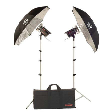 Photogenic PL2 Series 1000ws Portable Lighting Kit with 2-PL1250 ...