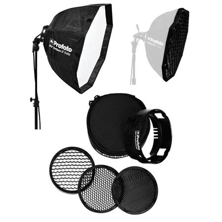 Profoto 2' Octa Off-Camera Flash Softbox w/50deg Softgrid & Flash Grid Kit