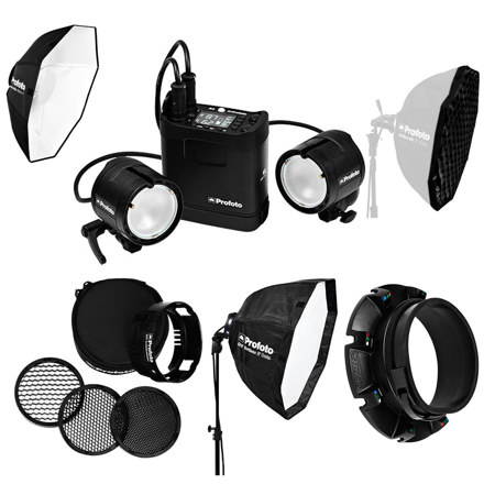 Profoto B2 250 AirTTL Location Power Pack 2 Head Kit, FREE! Off-Camera ...