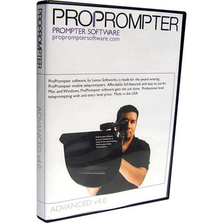 ProPrompter Advanced Software v4 for Mac/Windows PP-PROSW-402