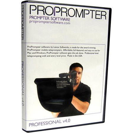 ProPrompter Professional Software v4 for Mac/Windows PP-PROSW-403